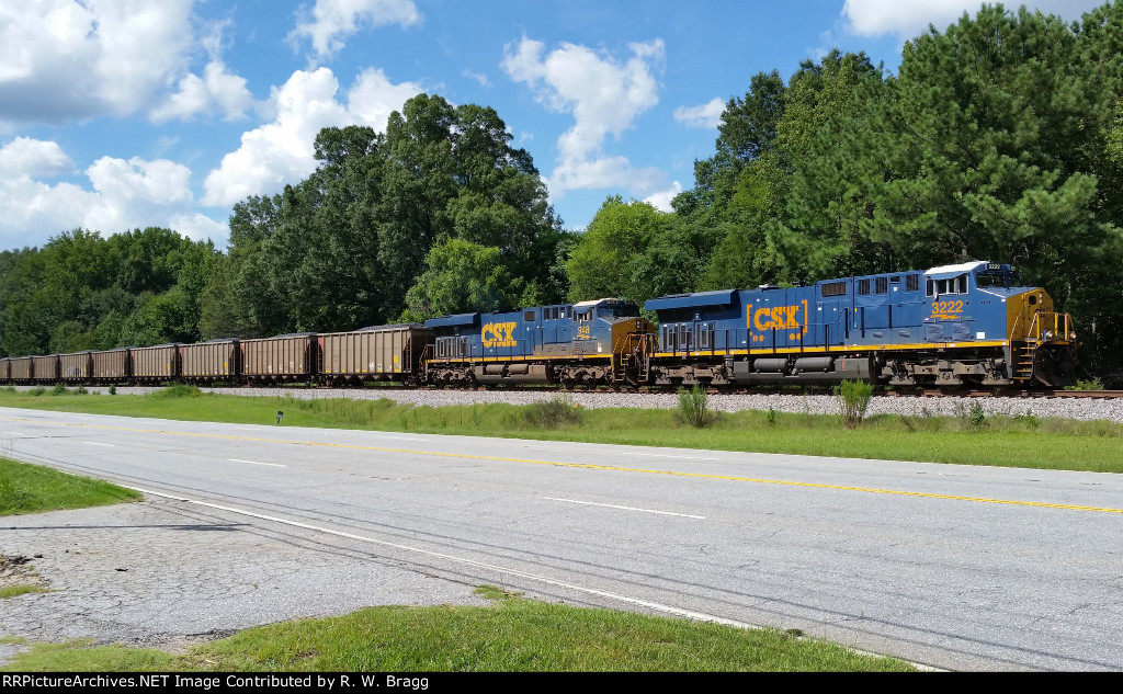 CSX 3222 (ES44AC-H)